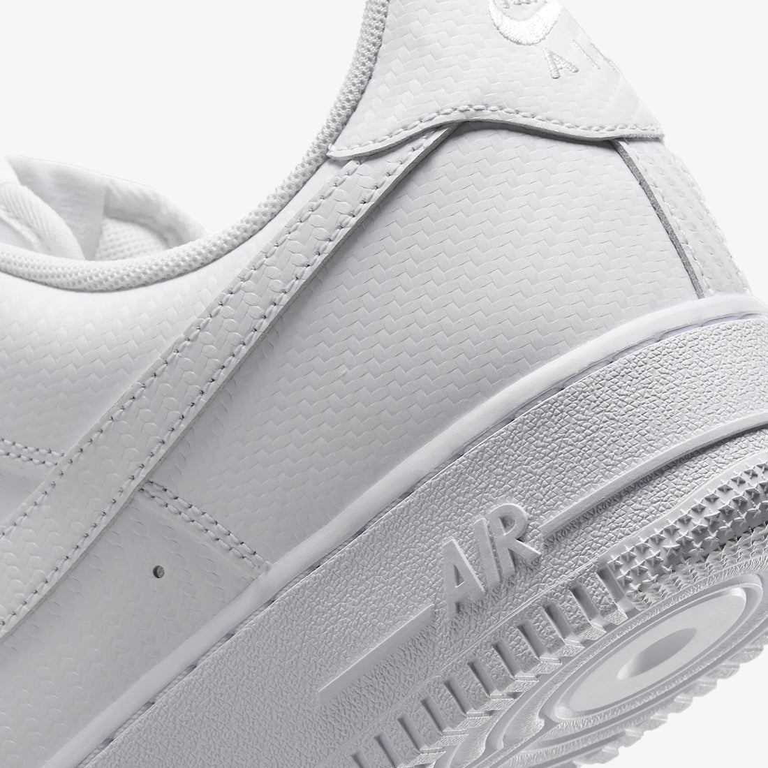 NIKE | AIR FORCE 1 '07 TEXTURE { WHITE/WHITE – Superkicks