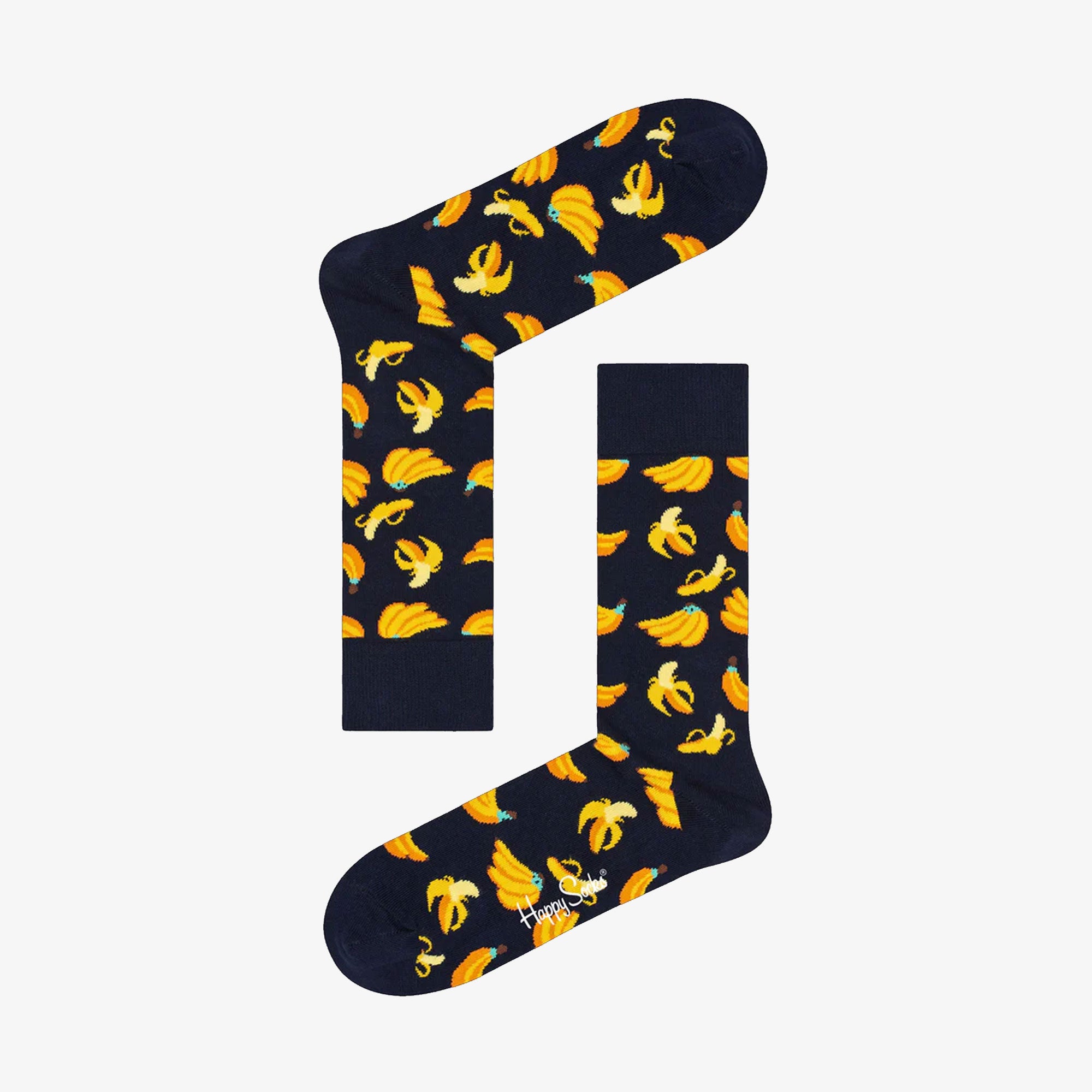 Happy Socks | BANANA SOCK { NAVY – Superkicks