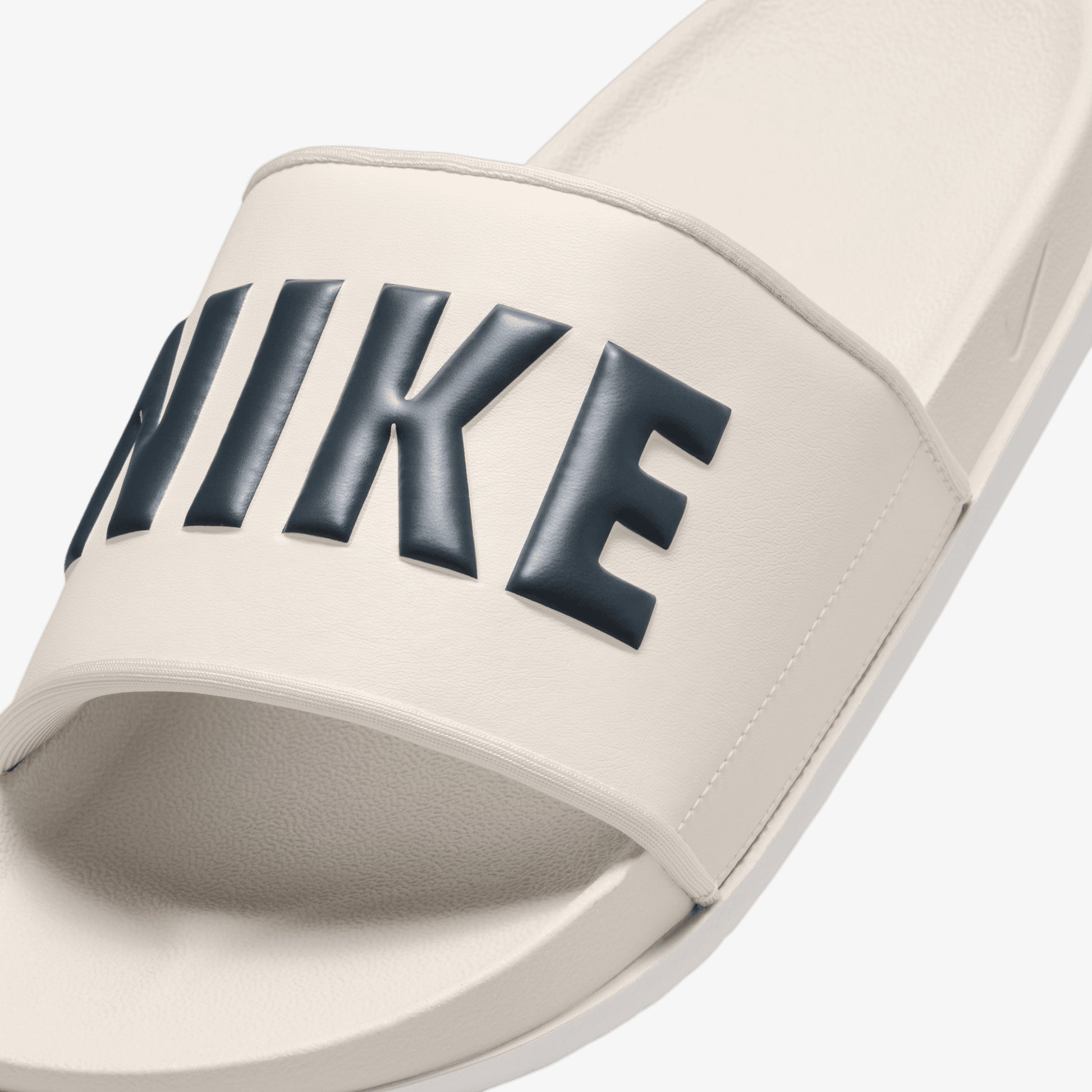 NIKE | OFFCOURT SLIDES { LT OREWOOD BRN/ARMORY NAVY-SAIL – Superkicks