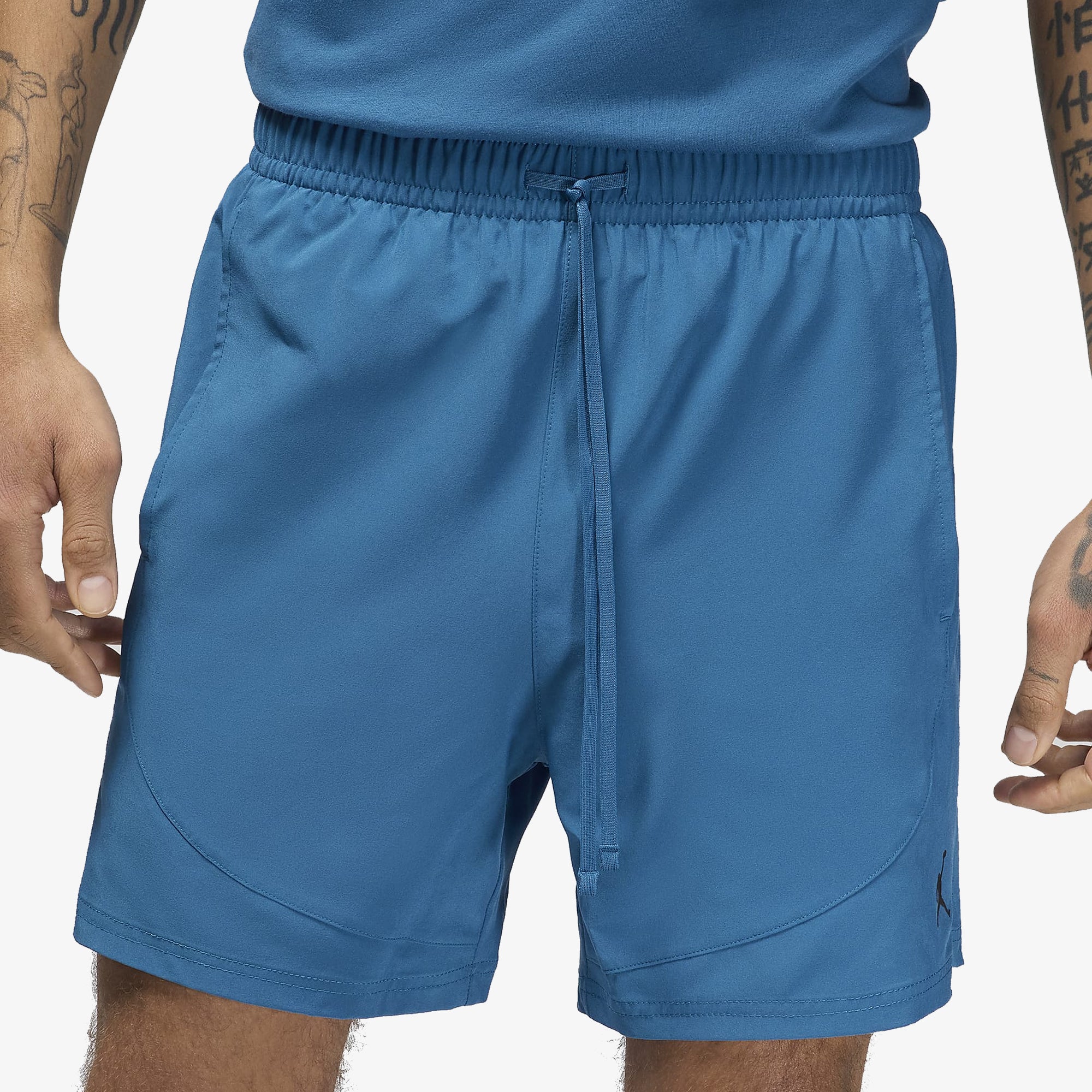 Buy Jordan Industrial Blue & Black Dri-Fit Sport Woven Shorts for Men ...