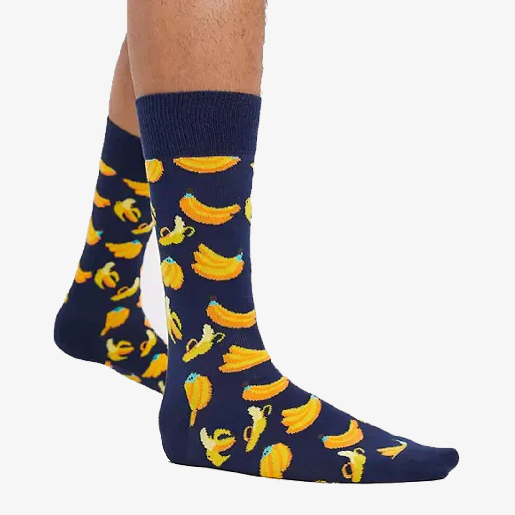 Happy Socks | BANANA SOCK { NAVY – Superkicks