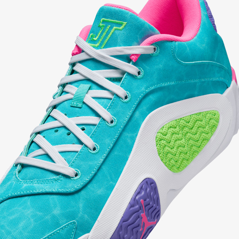 JORDAN | JASON TATUM 2PF { HYPER JADE/GREEN STRIKE-WHITE-HYPER PINK ...