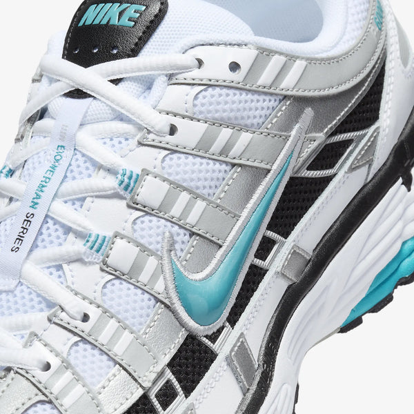 Nike | P-6000 { WHITE/DUSTY CACTUS-METALLIC SILVER-BLACK – Superkicks