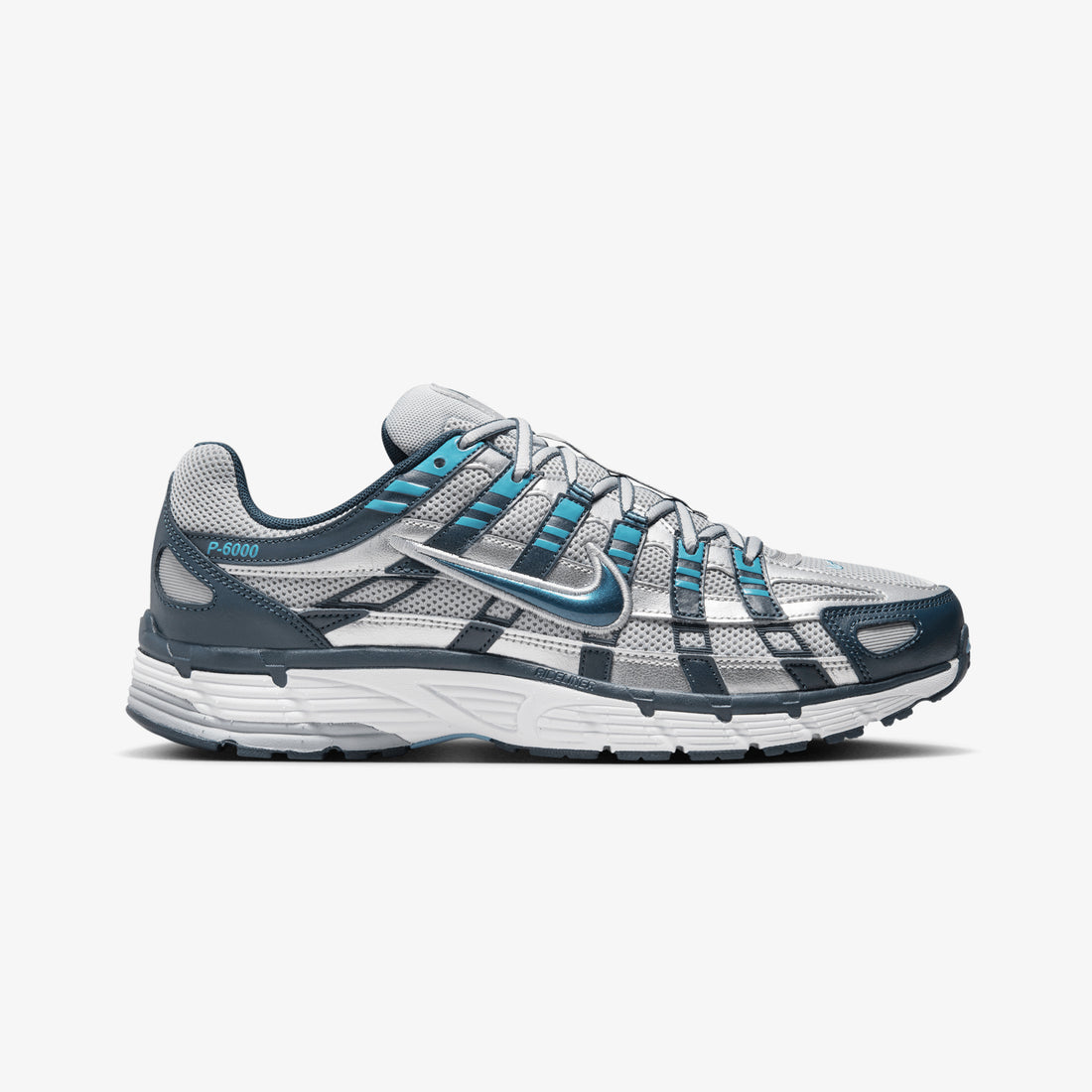 NIKE | P-6000 { ARMORY NAVY/METALLIC SILVER-FLT SILVER – Superkicks