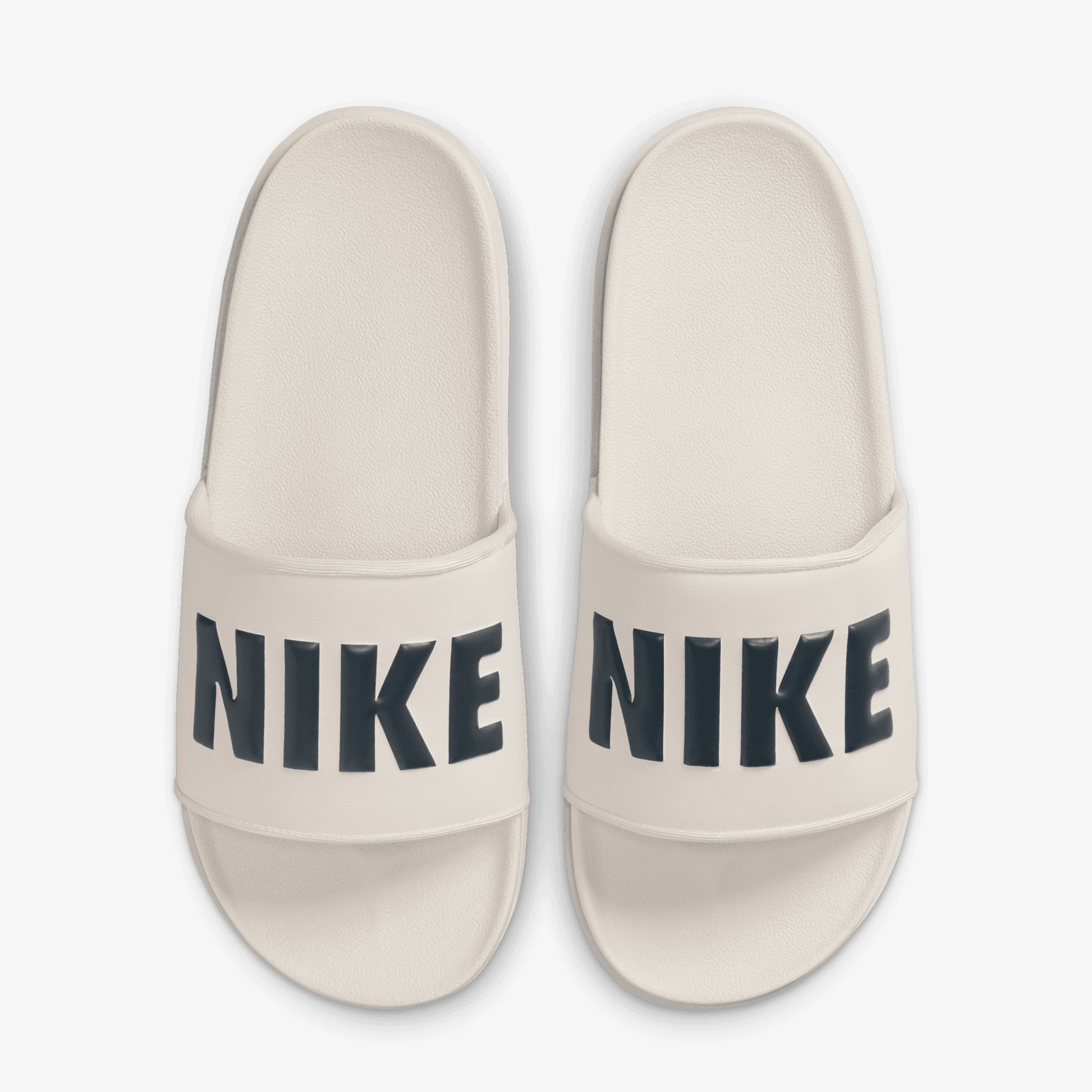 NIKE | OFFCOURT SLIDES { LT OREWOOD BRN/ARMORY NAVY-SAIL – Superkicks