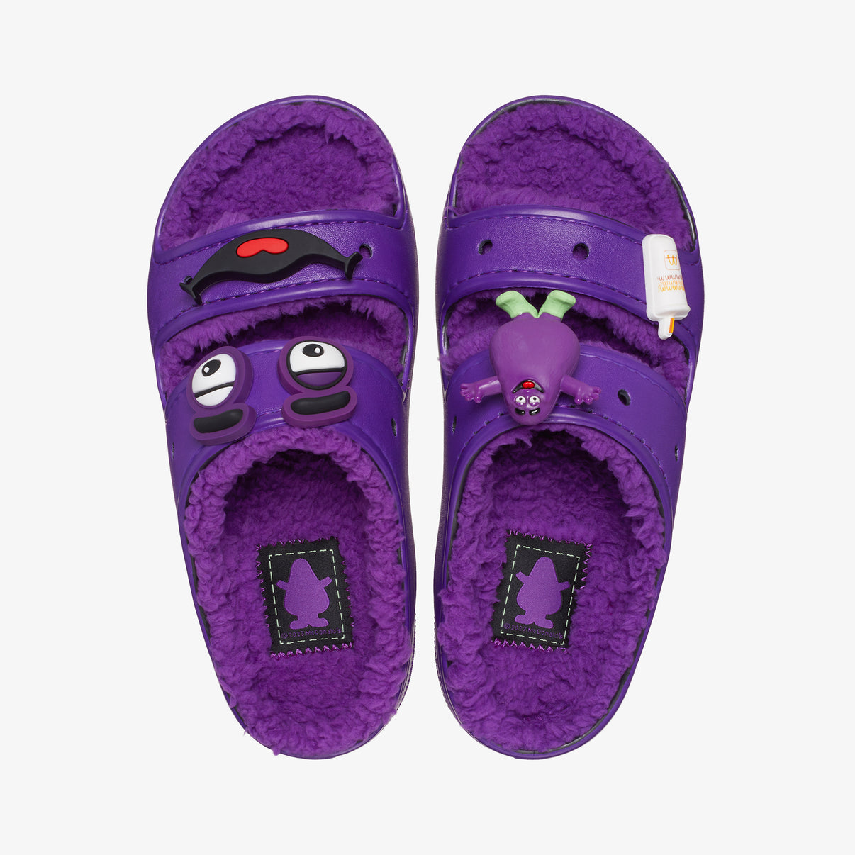 Crocs | McD x CROCS COZZZY SANDAL { PURPLE – Superkicks
