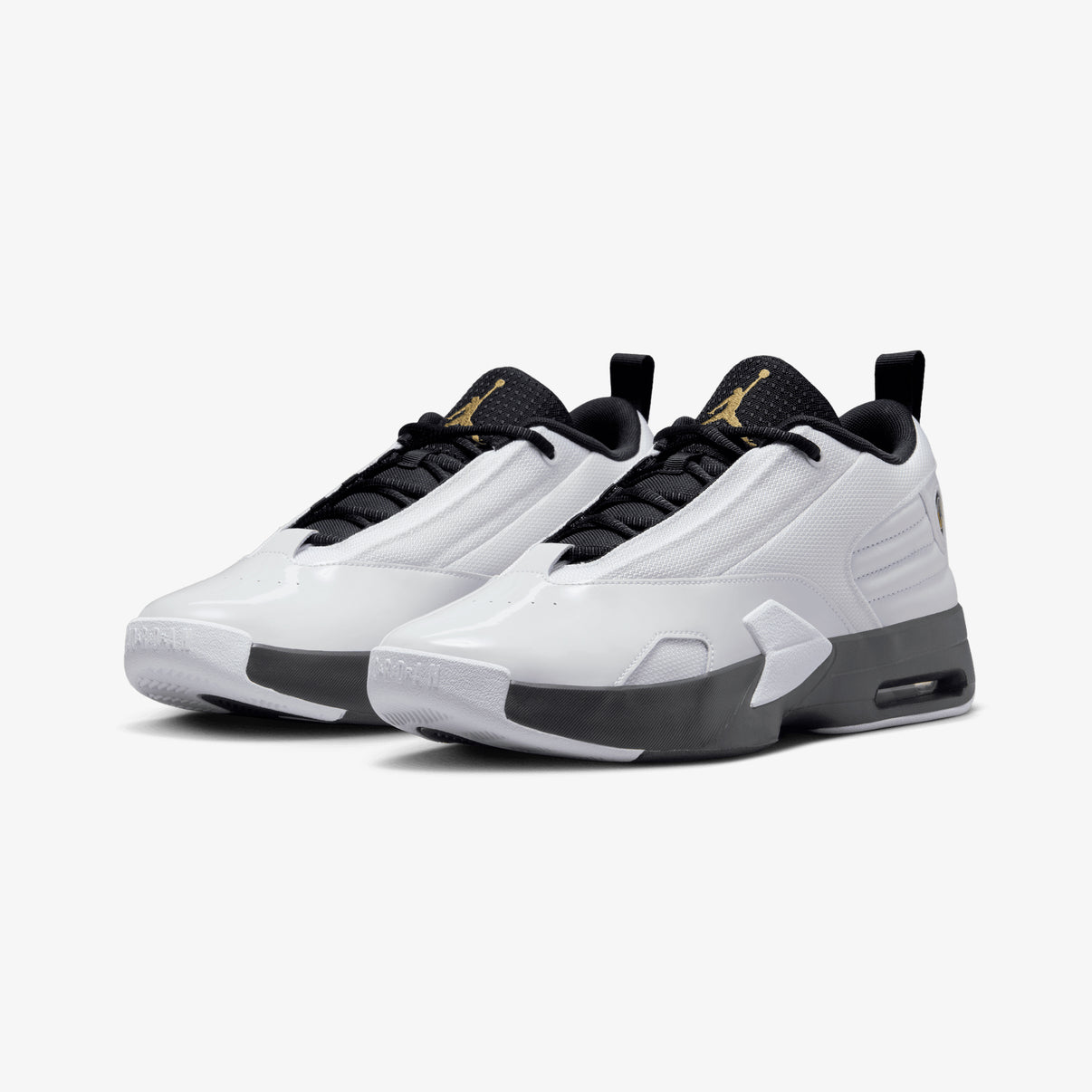 JORDAN | MAX AURA 6 { WHITE/METALLIC GOLD-BLACK – Superkicks