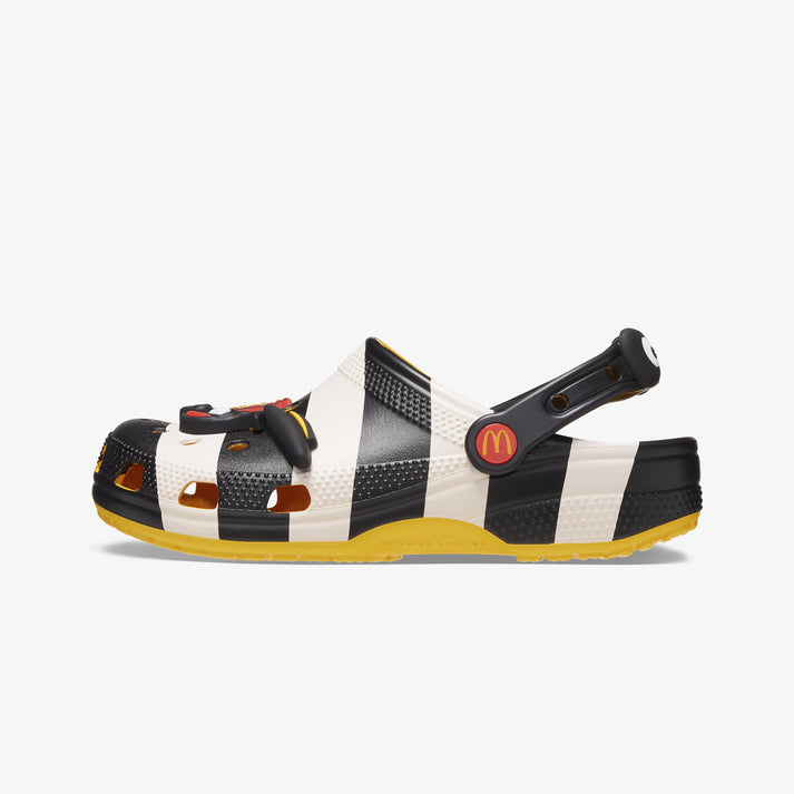 Crocs | McD x CROCS CLASSIC CLOG HAMBURGLAR { BLACK/WHITE – Superkicks