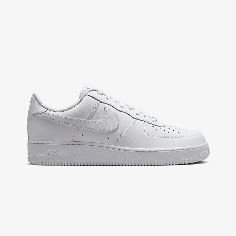 NIKE | AIR FORCE 1 '07 TEXTURE { WHITE/WHITE – Superkicks