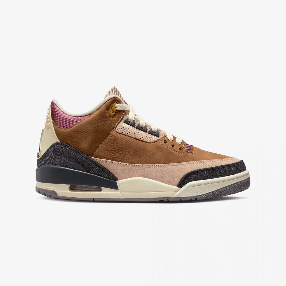 Buy Archaeo Brown & DK Smoke Grey Air Jordan 3 Retro SE Shoes for Men ...
